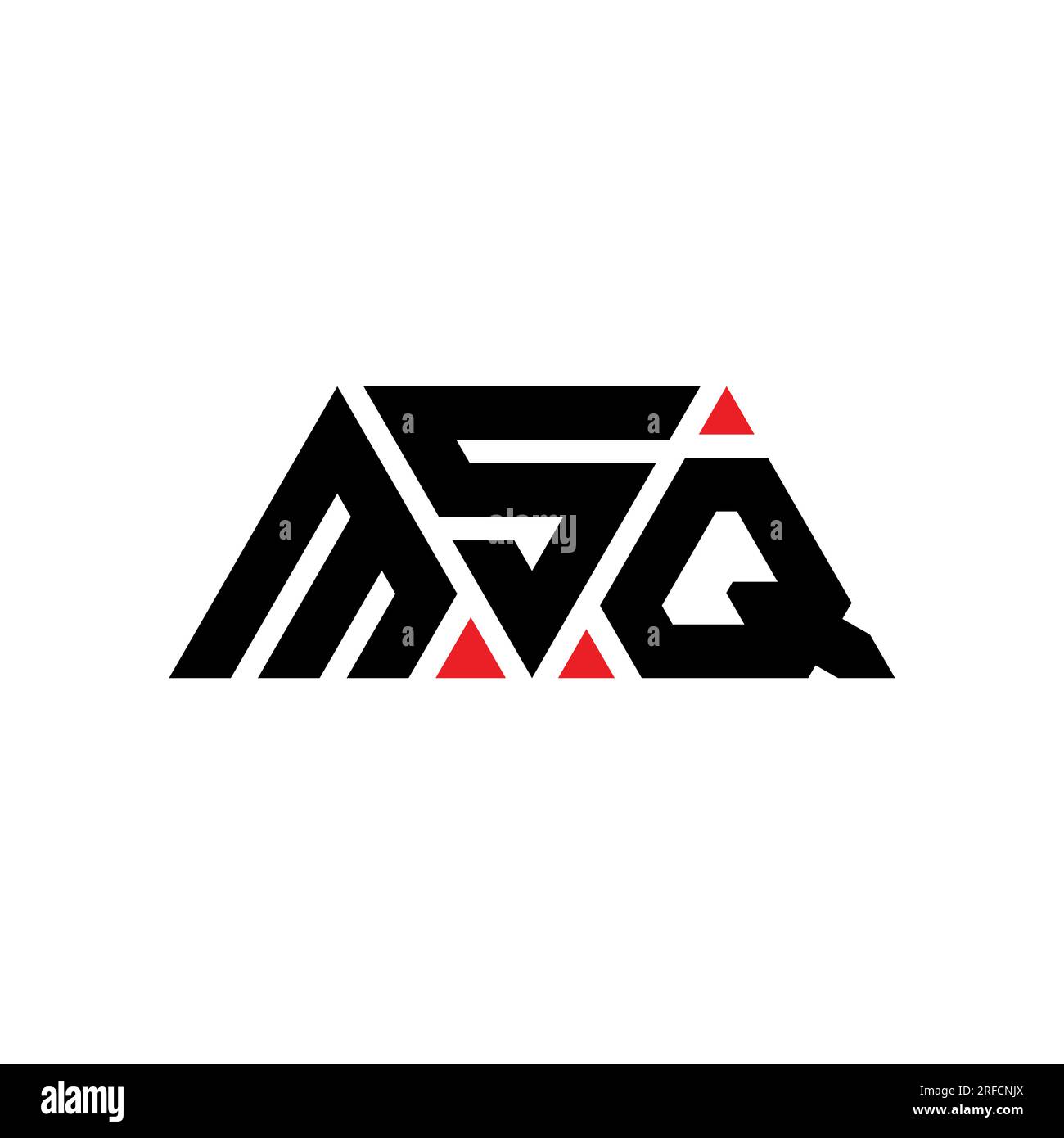 Msq triangular Stock Vector Images - Alamy