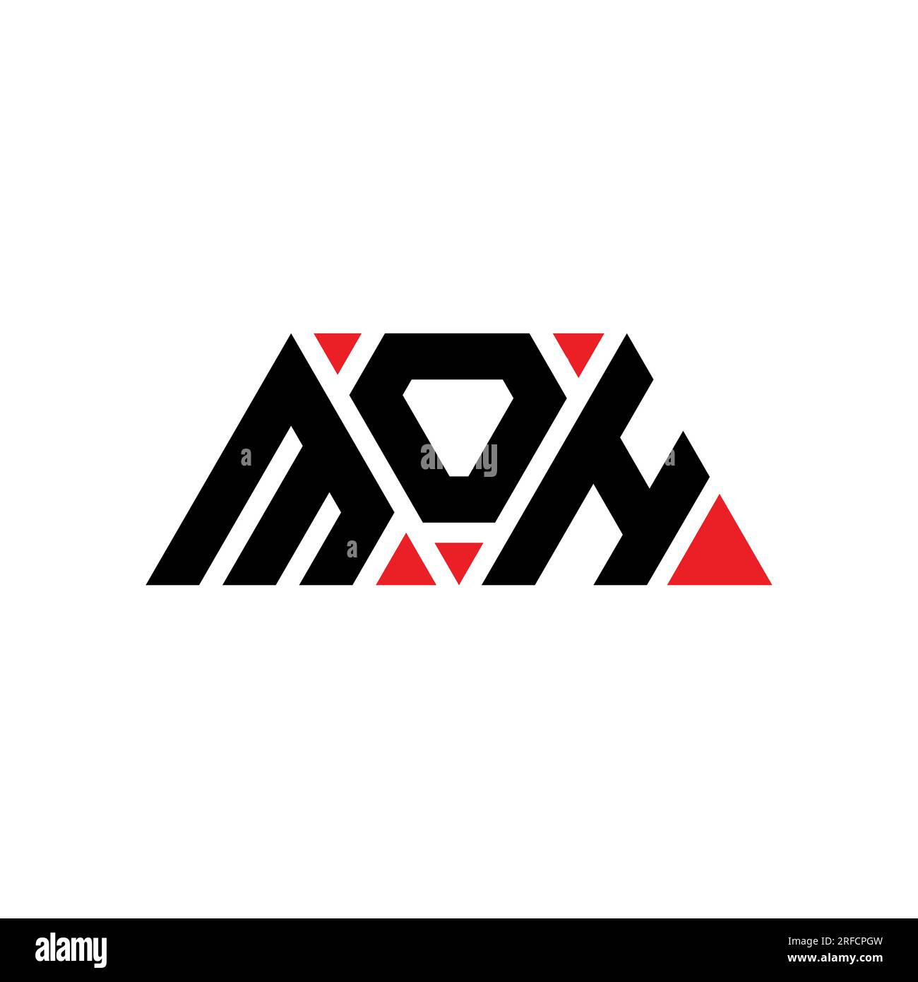 Moh logo design hi-res stock photography and images - Alamy