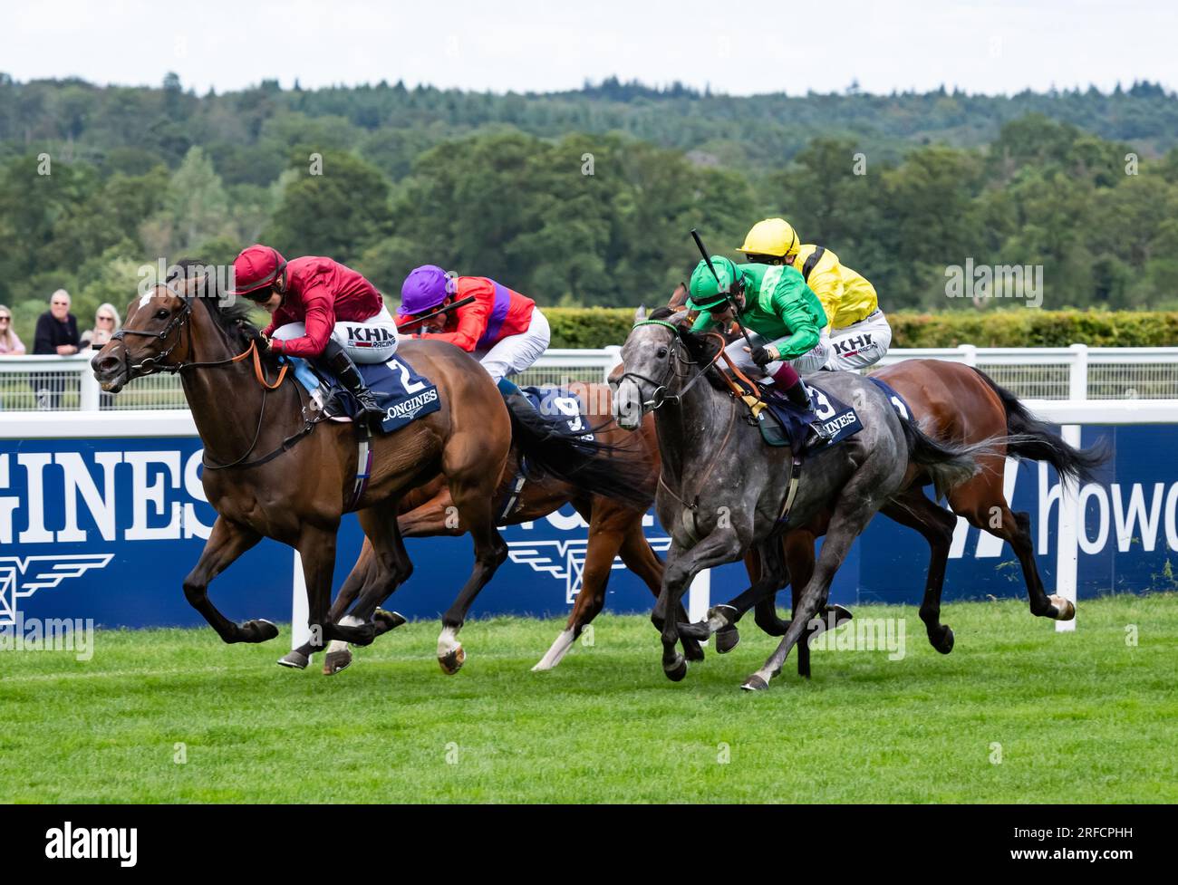 Random Harvest and jockey Saffie Osborne win the Group 3 Longines ...