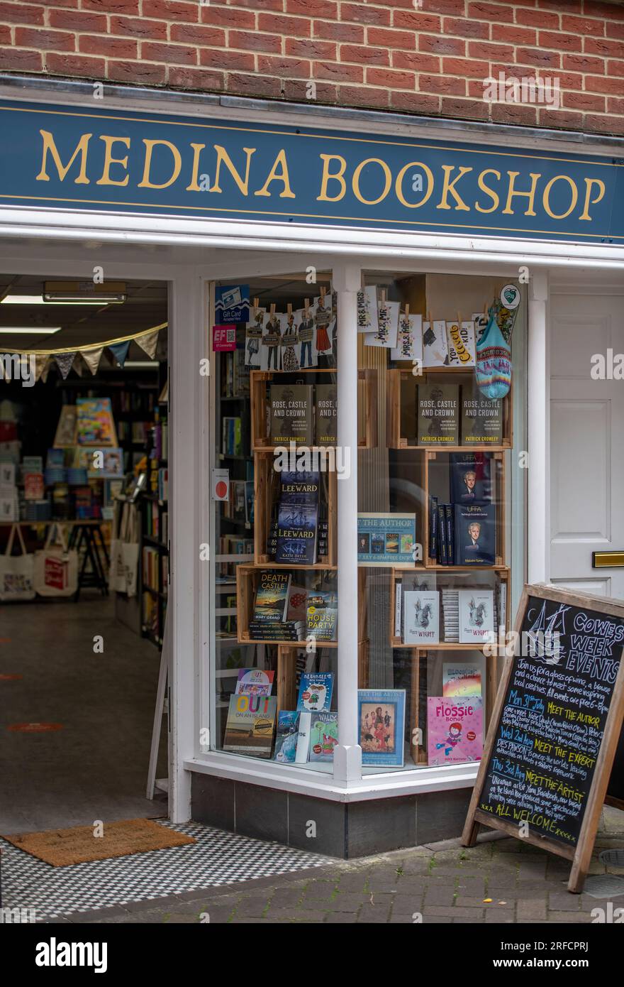 independently owned bookshop in the high street at cowes on the isle of ...