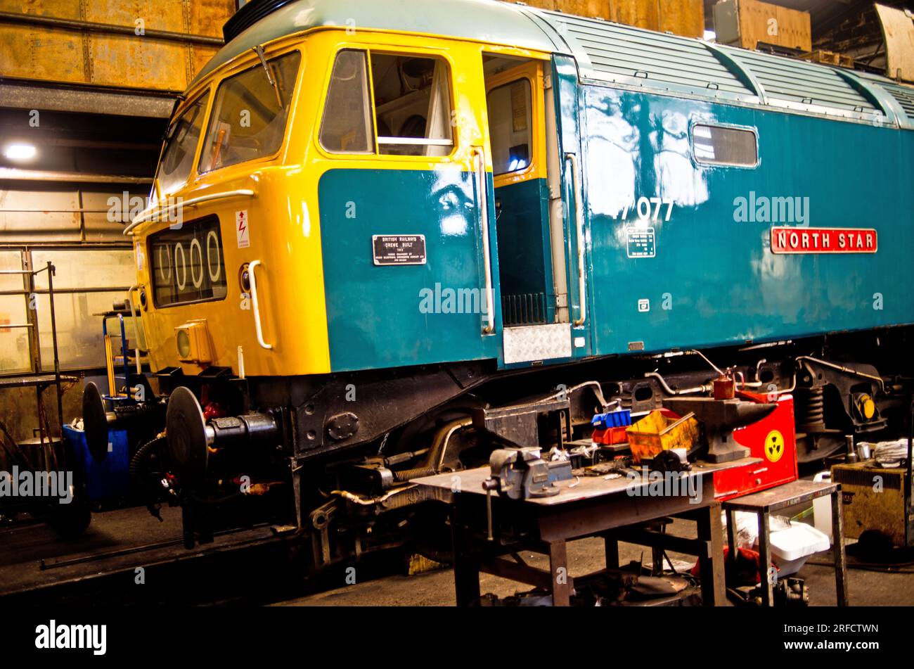 Class 47 north star locomotive hi-res stock photography and images - Alamy