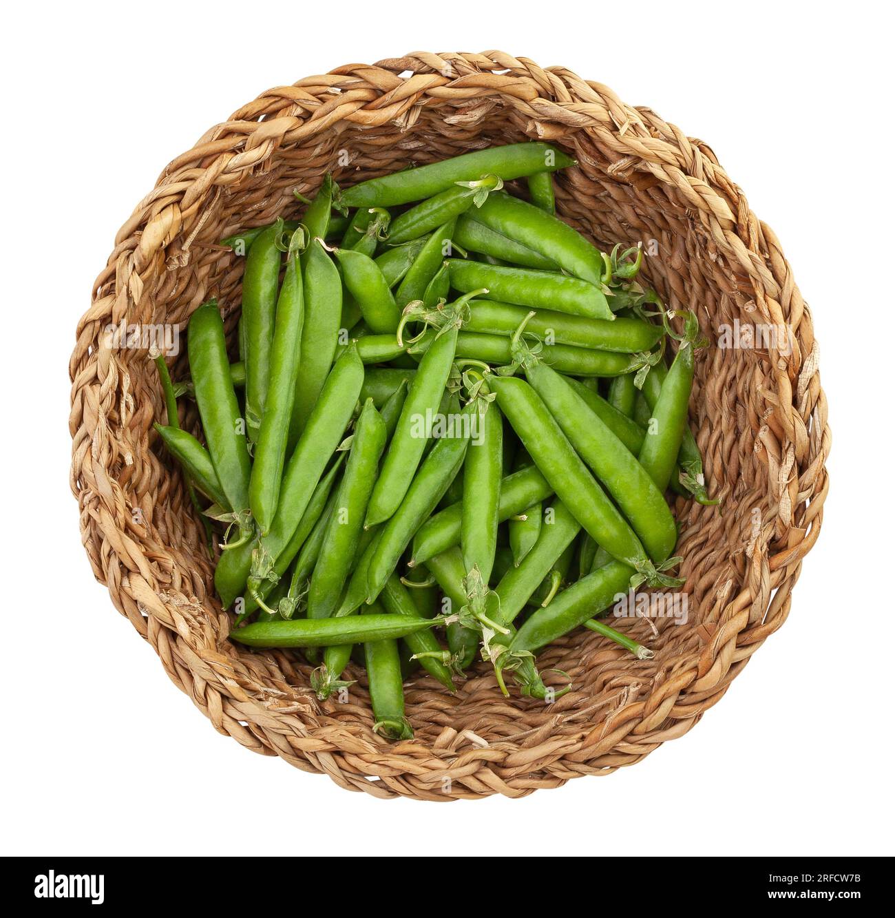 Fresh green peas top Cut Out Stock Images & Pictures - Alamy