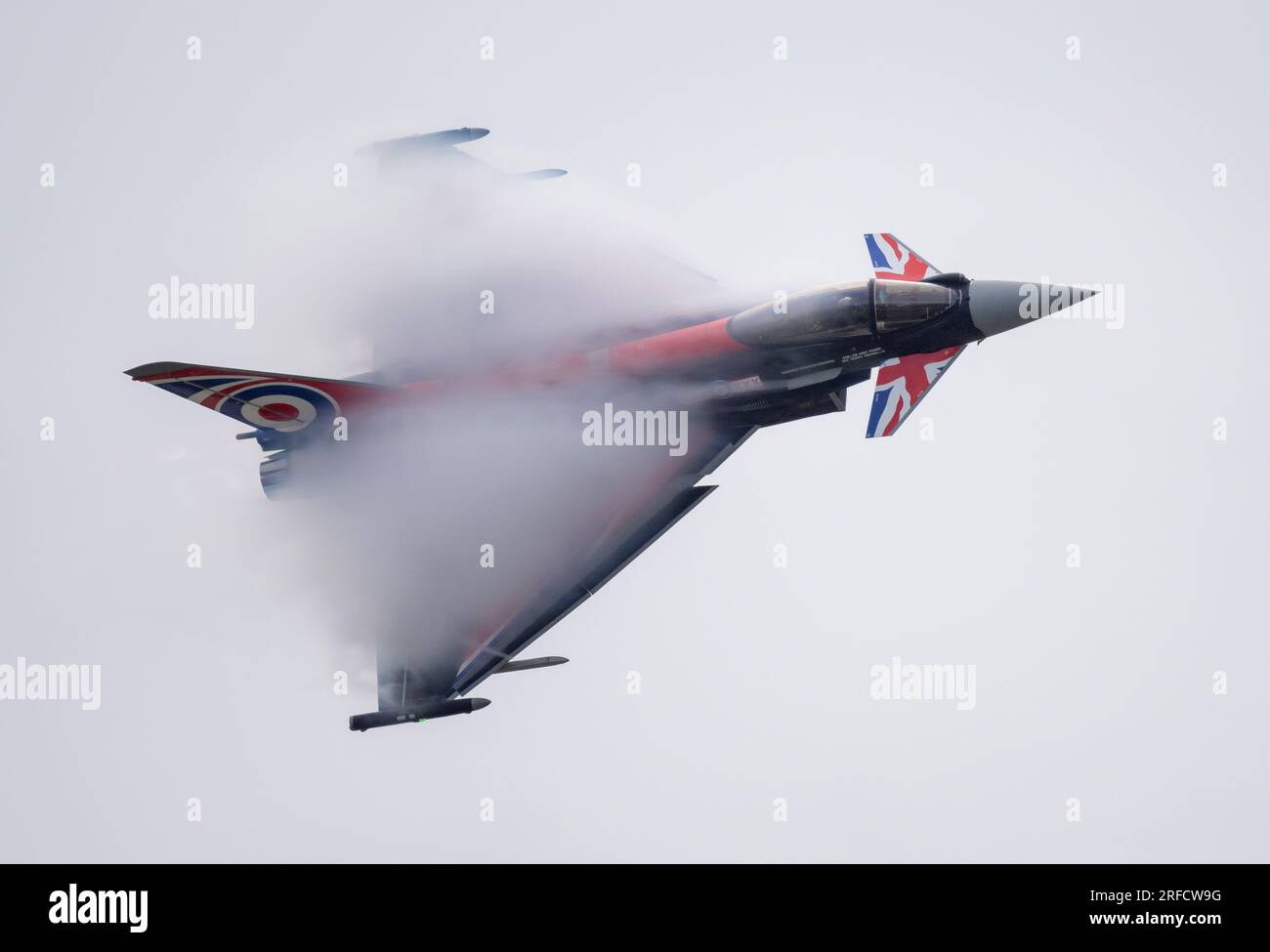 Royal Air Force Typhoon Display Team at The Royal International Air ...