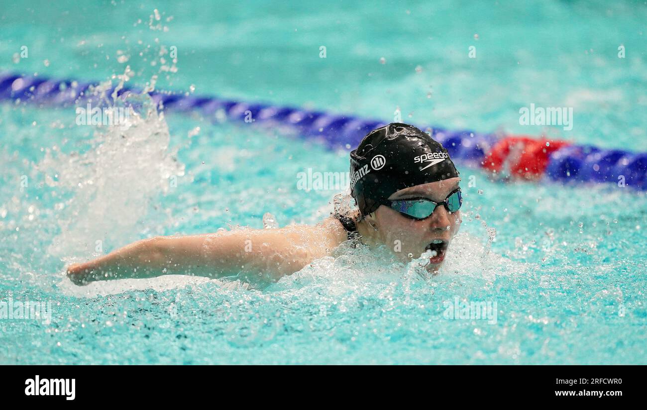 Great Britain's Toni Shaw in action during the final of the Women's ...