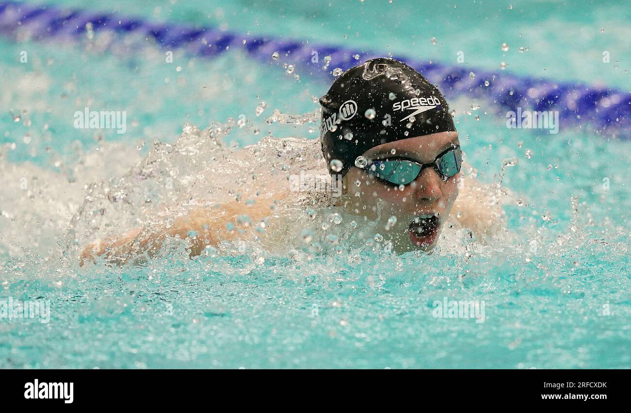 Great Britain's Toni Shaw in action during the final of the Women's ...