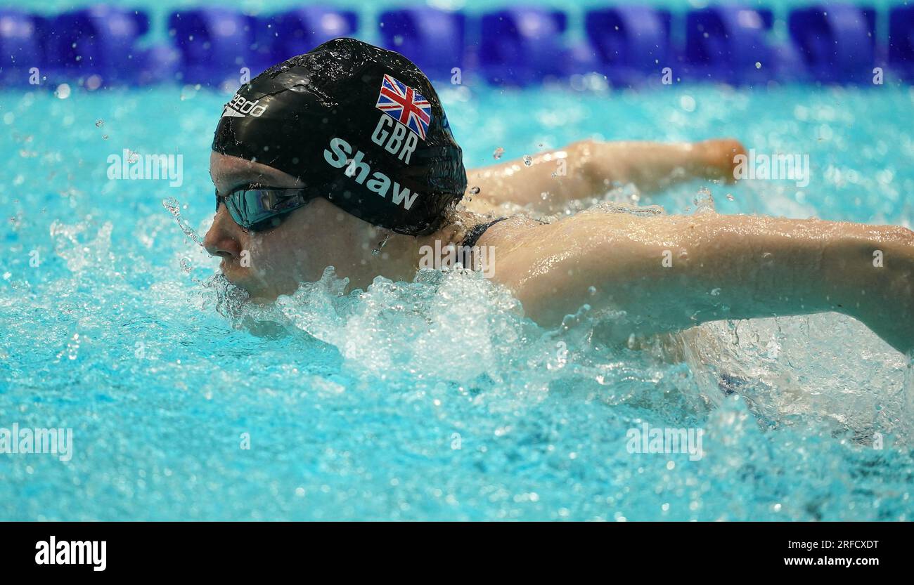 Great Britain's Toni Shaw in action during the final of the Women's ...