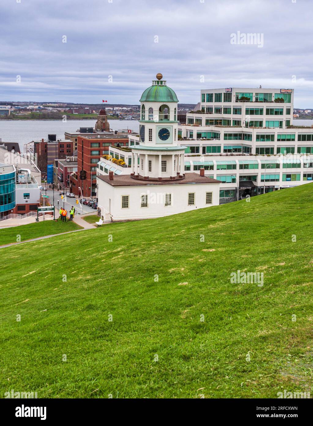 Halifax citadel old town clock hi-res stock photography and images - Alamy