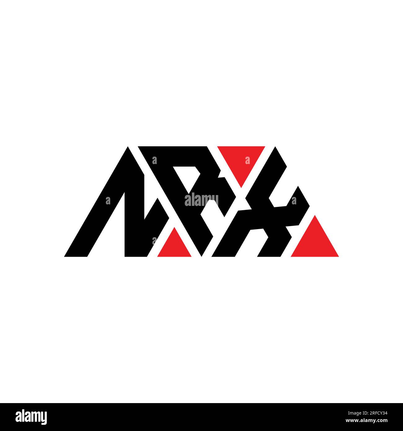 Nrx logo design hi-res stock photography and images - Alamy