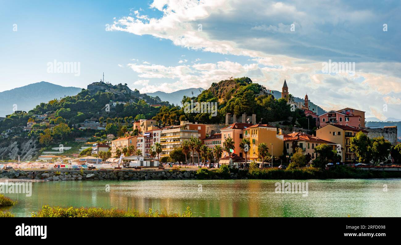 Cartoon urban landscape hi-res stock photography and images - Alamy
