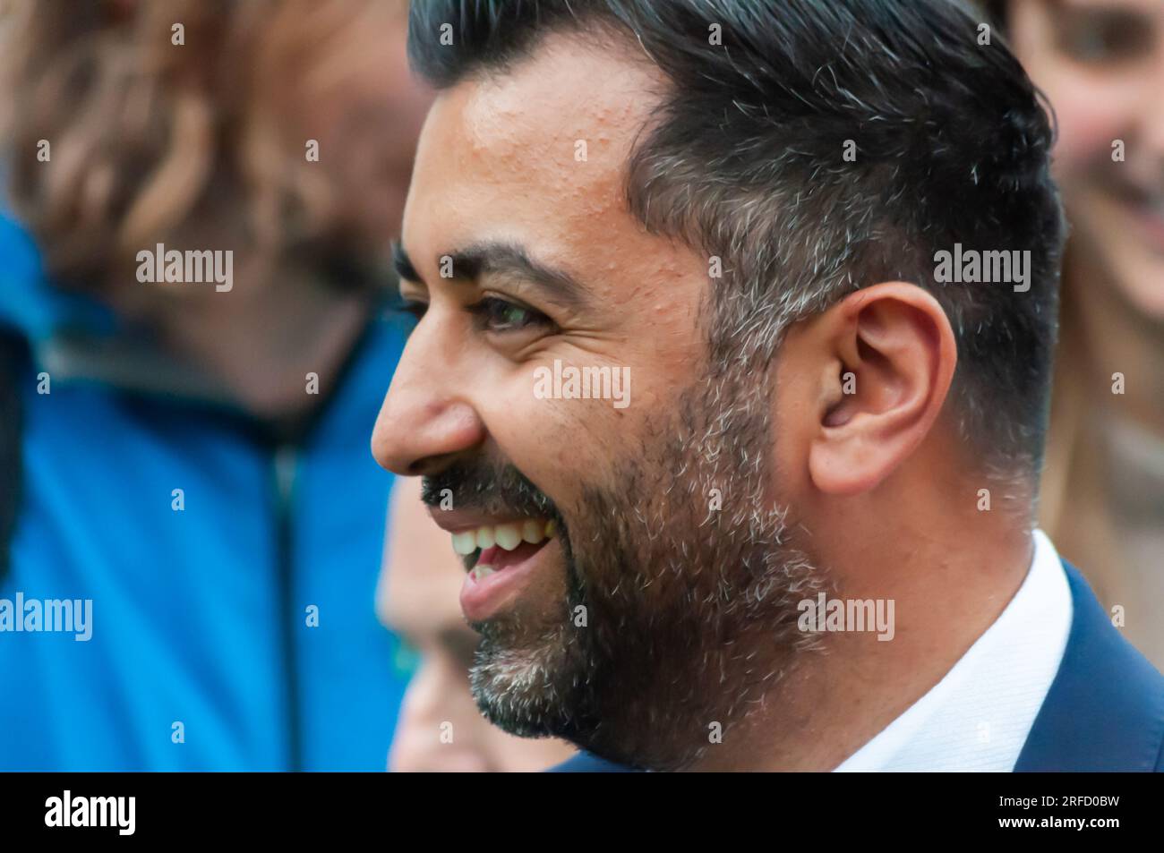 Glasgow, Scotland, UK. 2nd August, 2023. Humza Yousaf MSP First ...