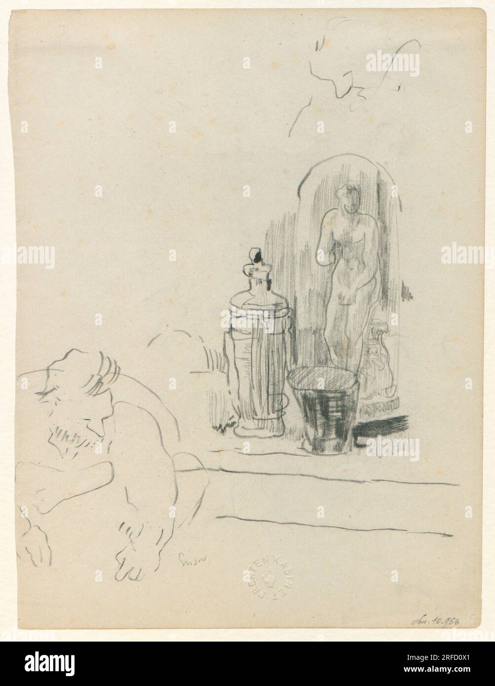Stilleven met sater between 1876 and 1949 by James Ensor Stock Photo ...