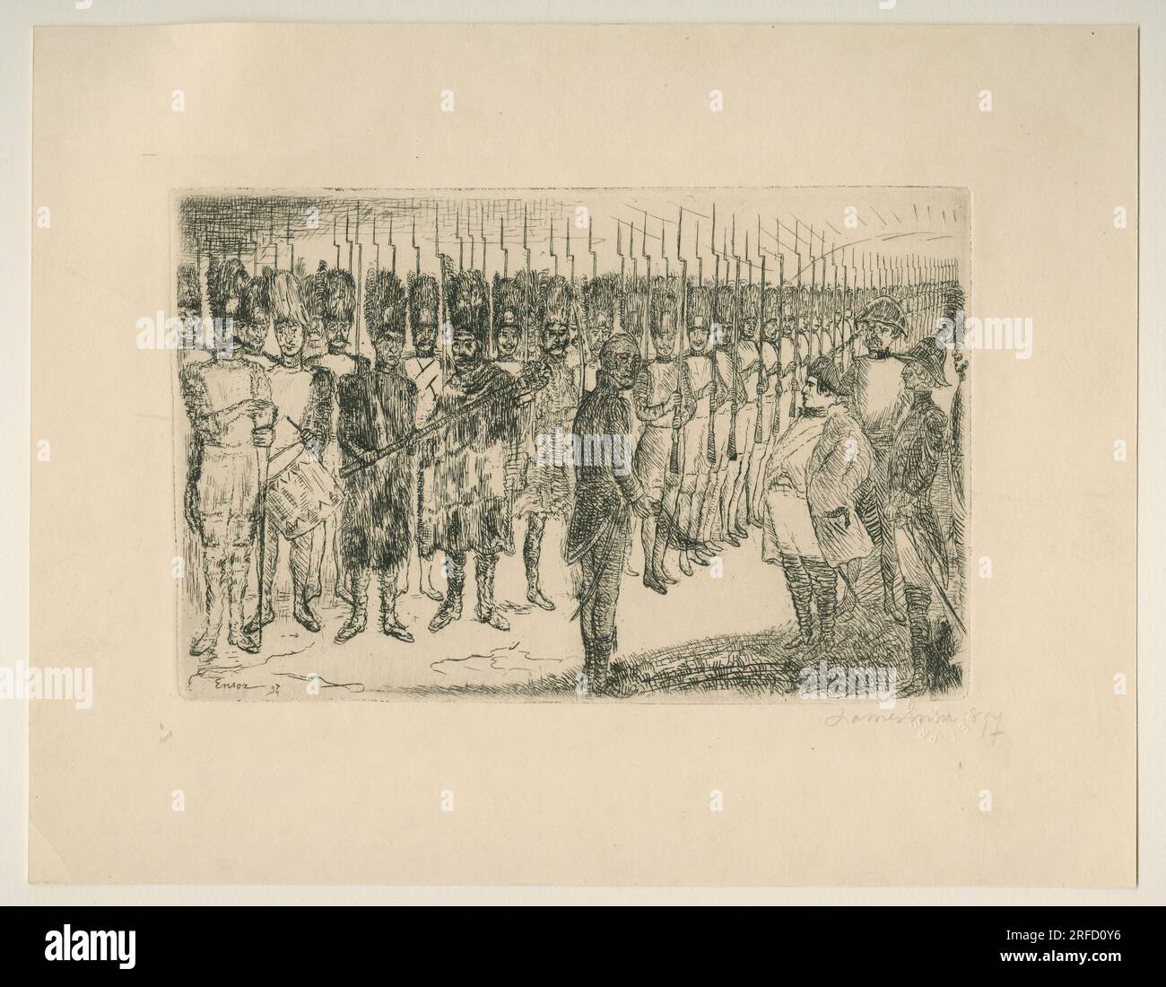 Les adieux de napoleon hi-res stock photography and images - Alamy