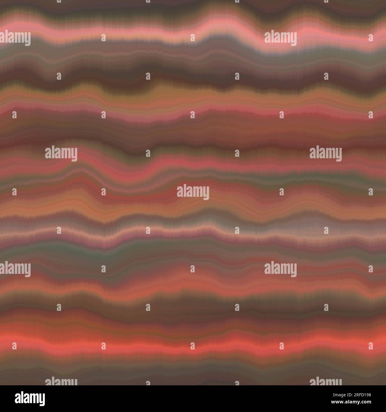 Vibrant tie dye wash stripe wave seamless pattern. Blurry fashion ...