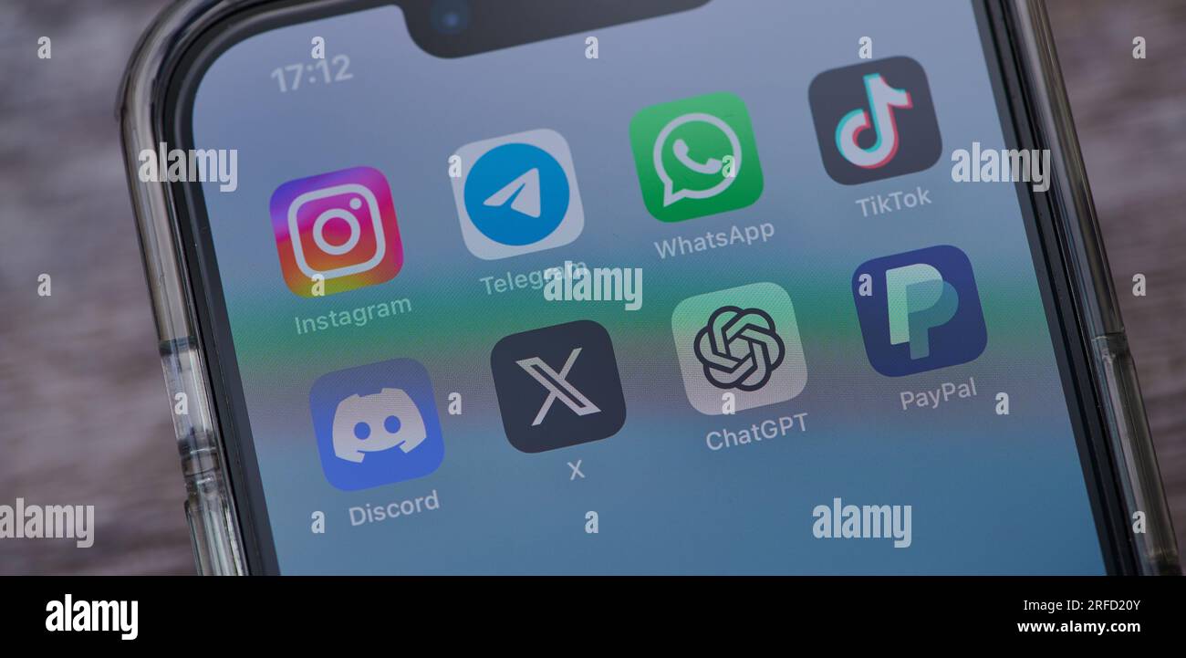 Discord icon hi-res stock photography and images - Alamy