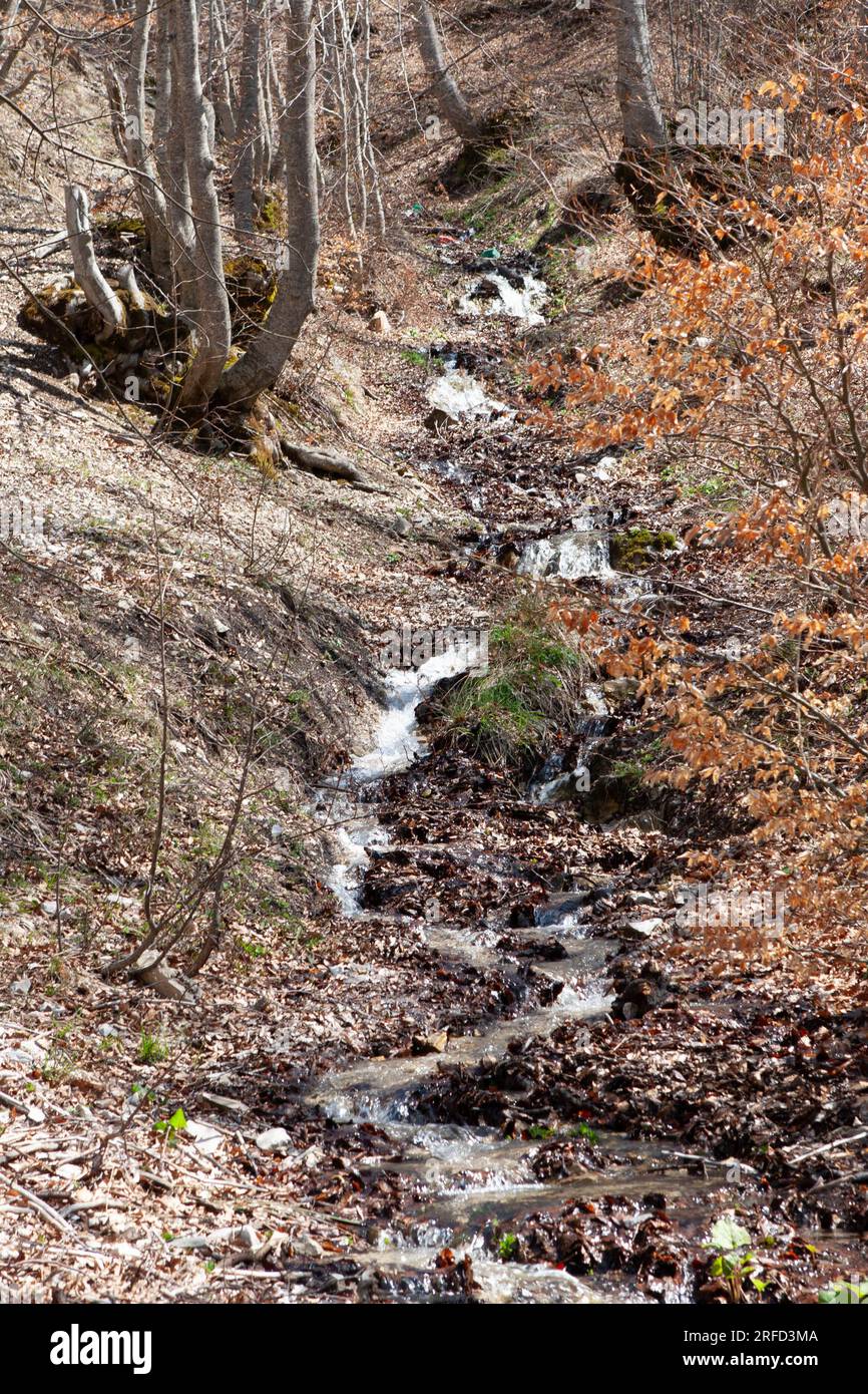 Water river running in little waterfall hi-res stock photography and ...
