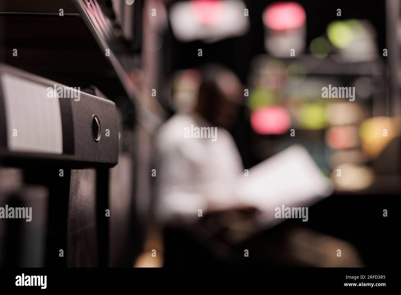 Law agency detective reading criminal hi-res stock photography and ...