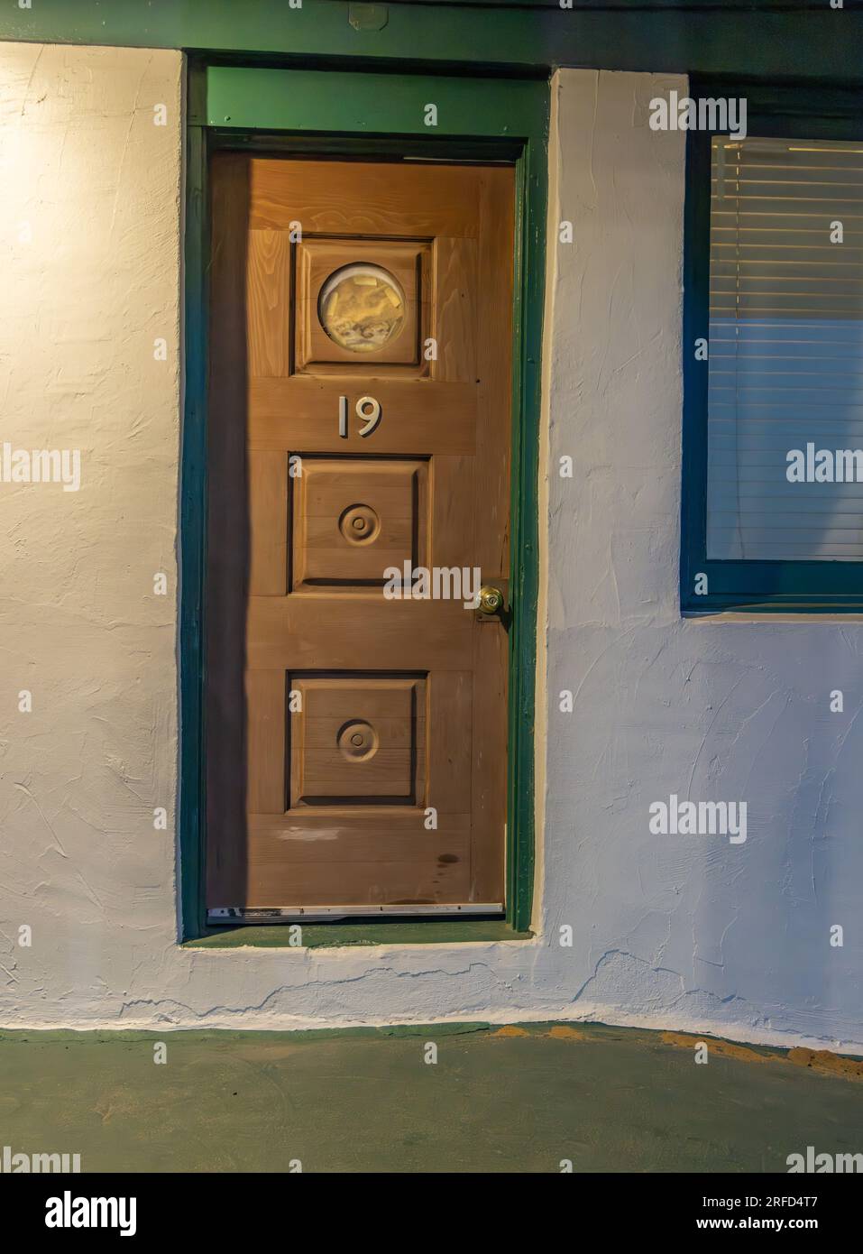 Room number 19 at the memory motel in montauk, ny Stock Photo - Alamy