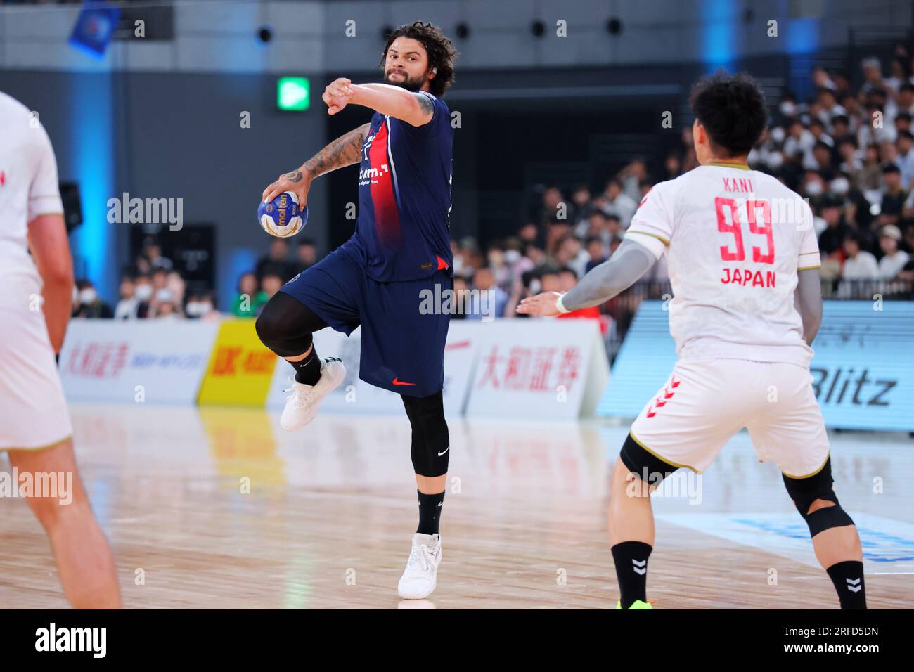 Ariake Arena Tokyo, Japan. 2nd Aug, 2023. Elohim Prandi (PSG), AUGUST 2 ...