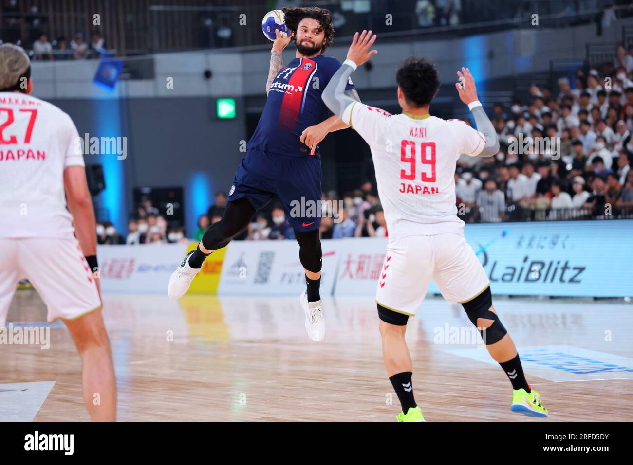 Ariake Arena Tokyo, Japan. 2nd Aug, 2023. Elohim Prandi (PSG), AUGUST 2 ...