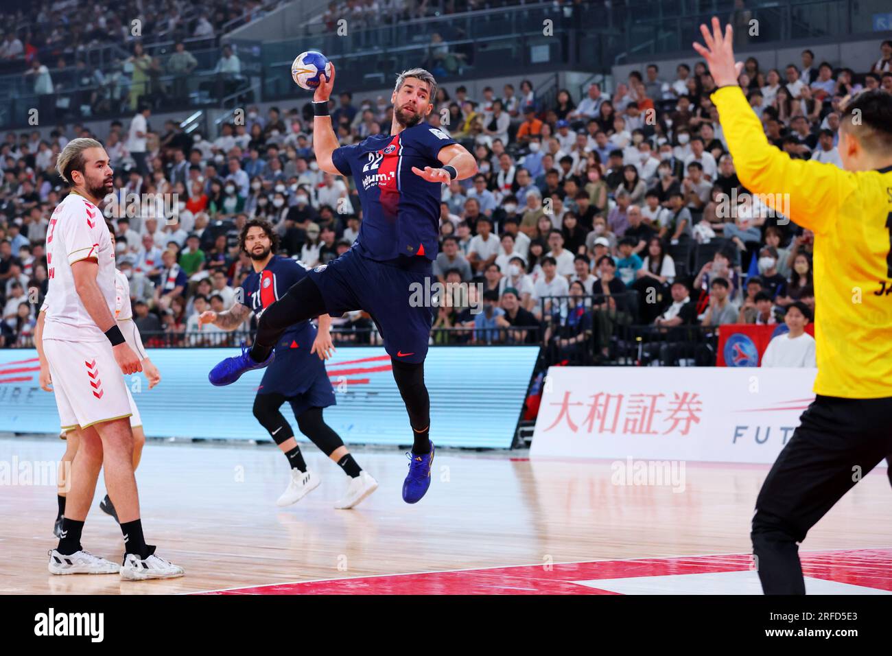Ariake Arena Tokyo, Japan. 2nd Aug, 2023. Luka Karabatic (PSG), AUGUST ...