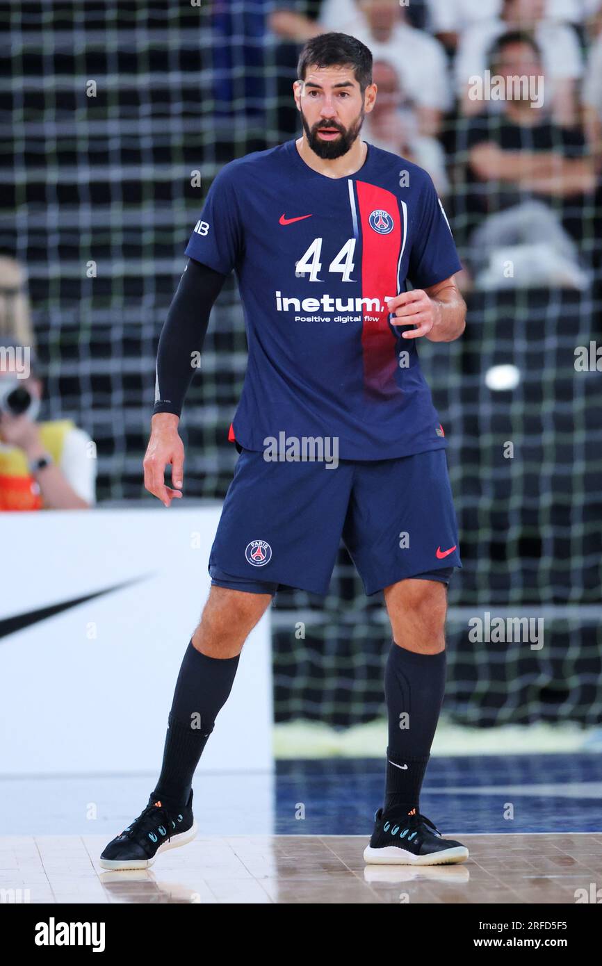 Ariake Arena Tokyo, Japan. 2nd Aug, 2023. Nikola Karabatic (PSG ...