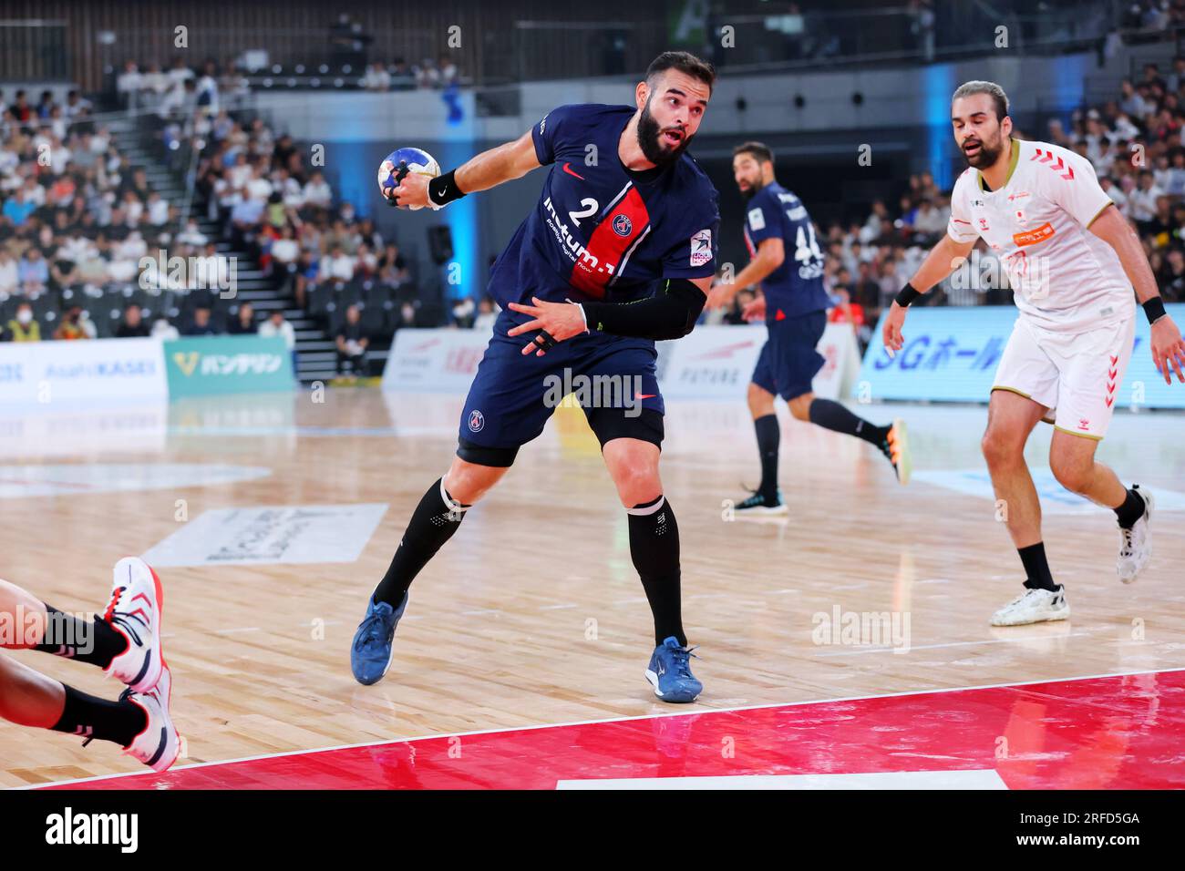Ariake Arena Tokyo, Japan. 2nd Aug, 2023. Ruben Marchan (PSG), AUGUST 2 ...