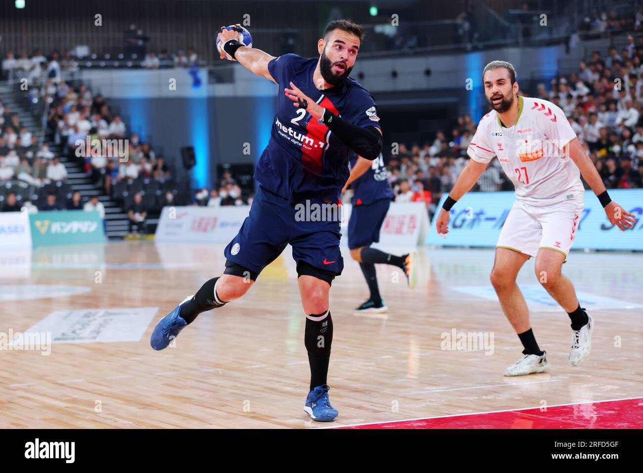 Ariake Arena Tokyo, Japan. 2nd Aug, 2023. Ruben Marchan (PSG), AUGUST 2 ...