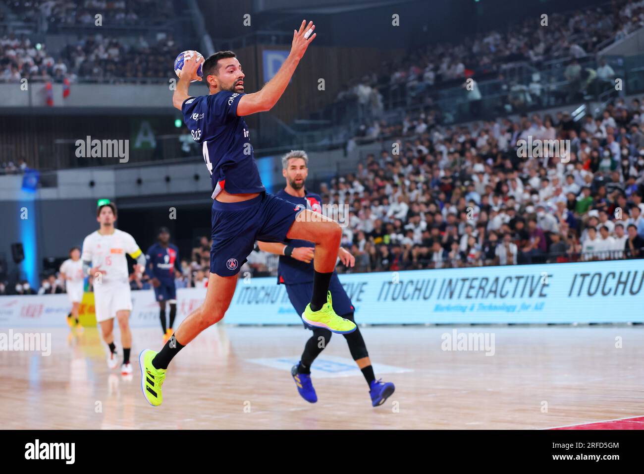 Ariake Arena Tokyo, Japan. 2nd Aug, 2023. Ferran Sole Sala (PSG ...