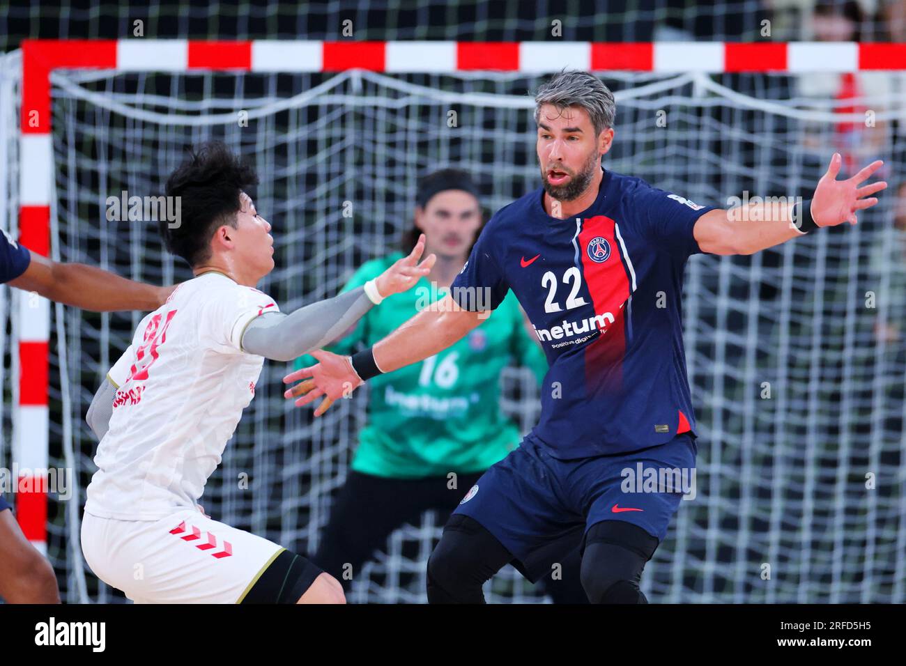 Ariake Arena Tokyo, Japan. 2nd Aug, 2023. Luka Karabatic (PSG), AUGUST ...