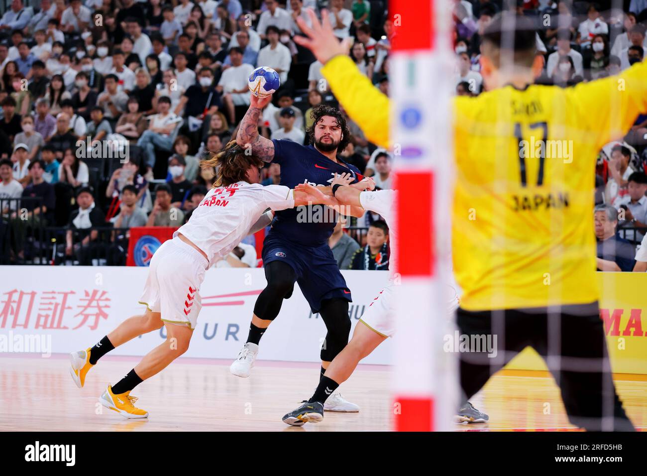 Ariake Arena Tokyo, Japan. 2nd Aug, 2023. Elohim Prandi (PSG), AUGUST 2 ...