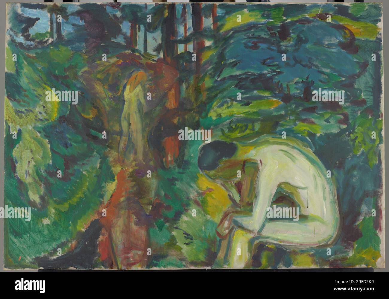 After the Fall 1920s by Edvard Munch Stock Photo - Alamy