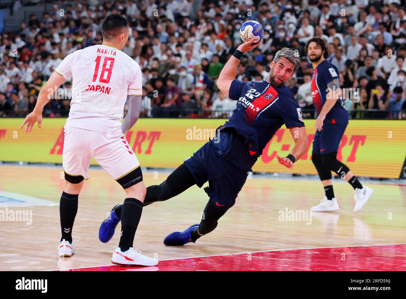 Ariake Arena Tokyo, Japan. 2nd Aug, 2023. Luka Karabatic (PSG), AUGUST ...