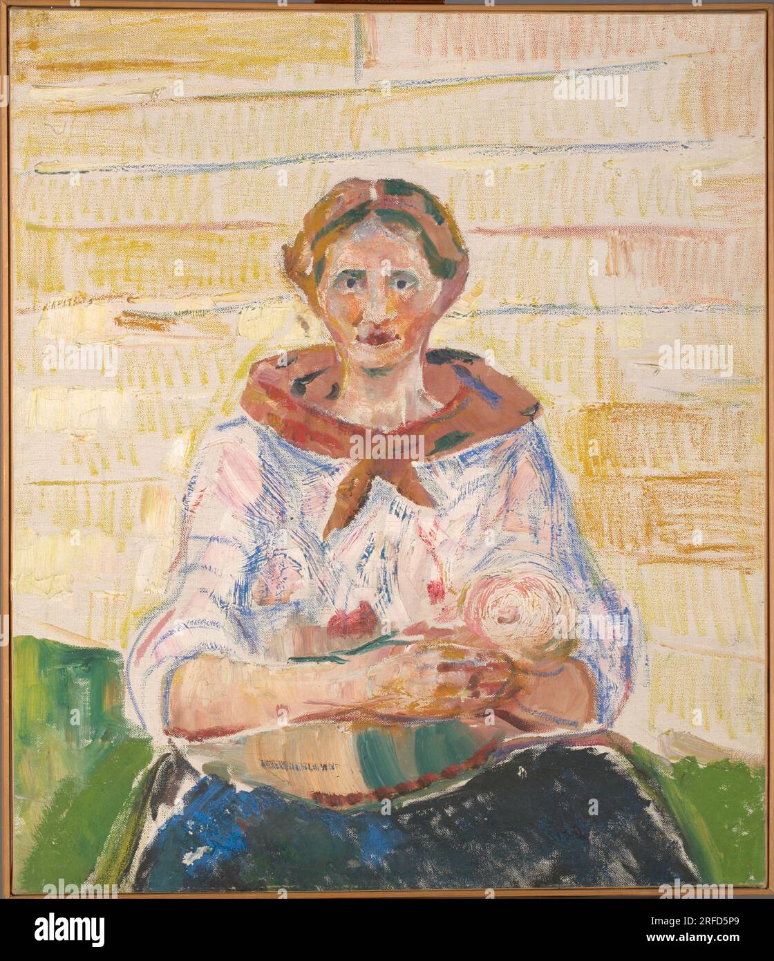 Alma Mater: Figure Study 1930s by Edvard Munch Stock Photo - Alamy