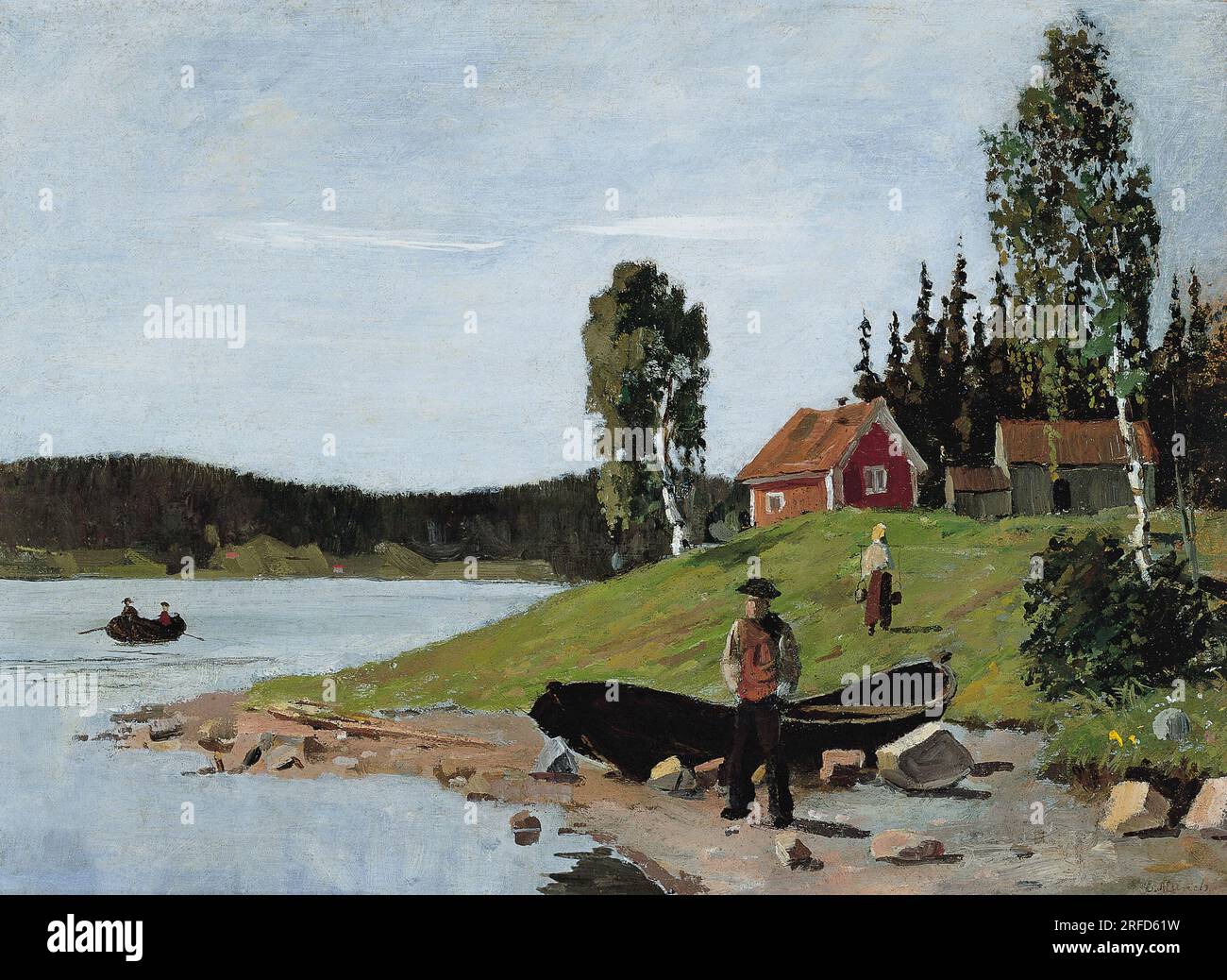 Edvard munch house hi-res stock photography and images - Alamy