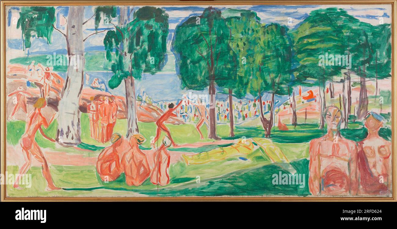 Edvard munch edvard munch beach hi-res stock photography and images - Alamy