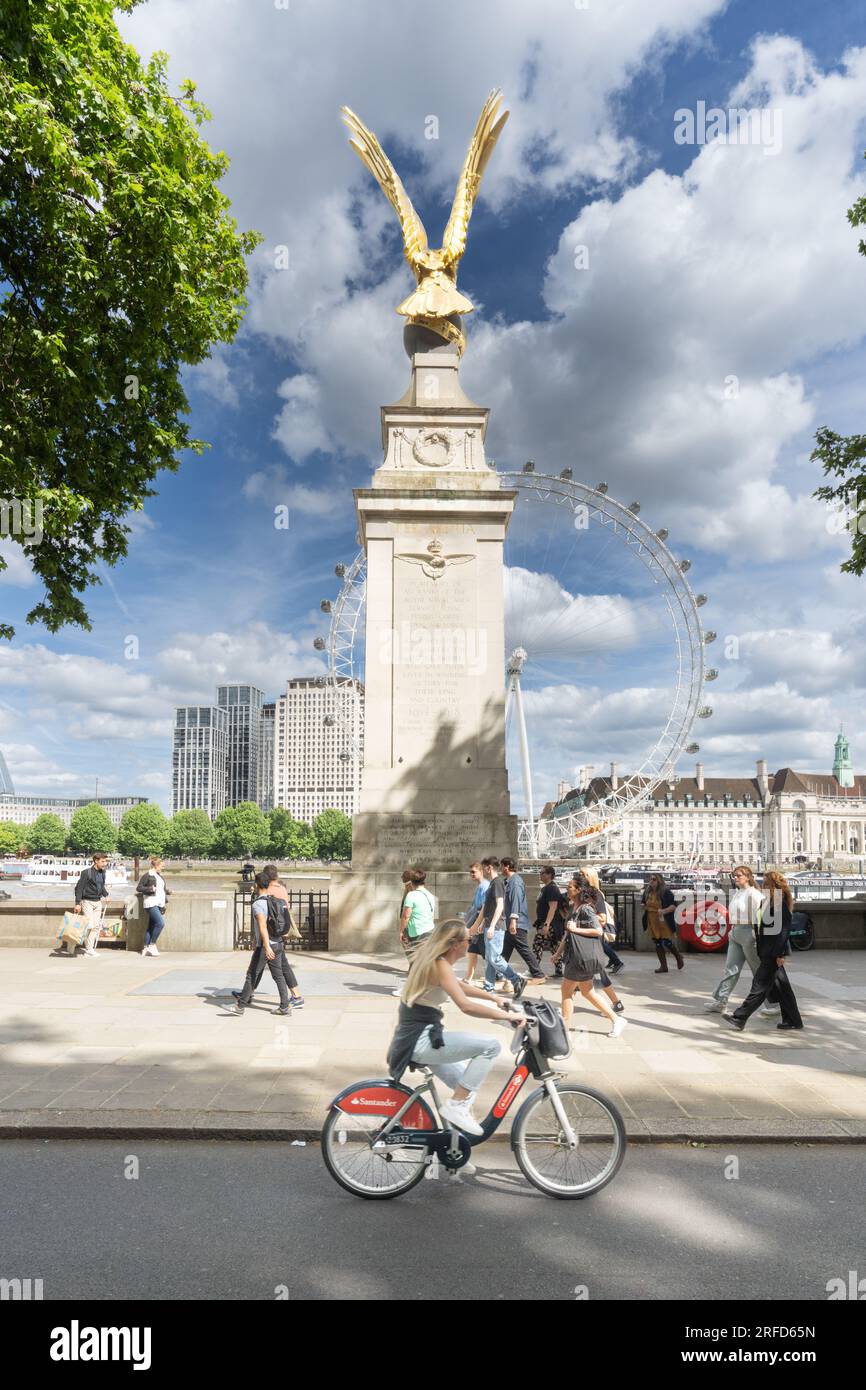 Victoria Embankment is part of the Thames Embankment, a road and river ...