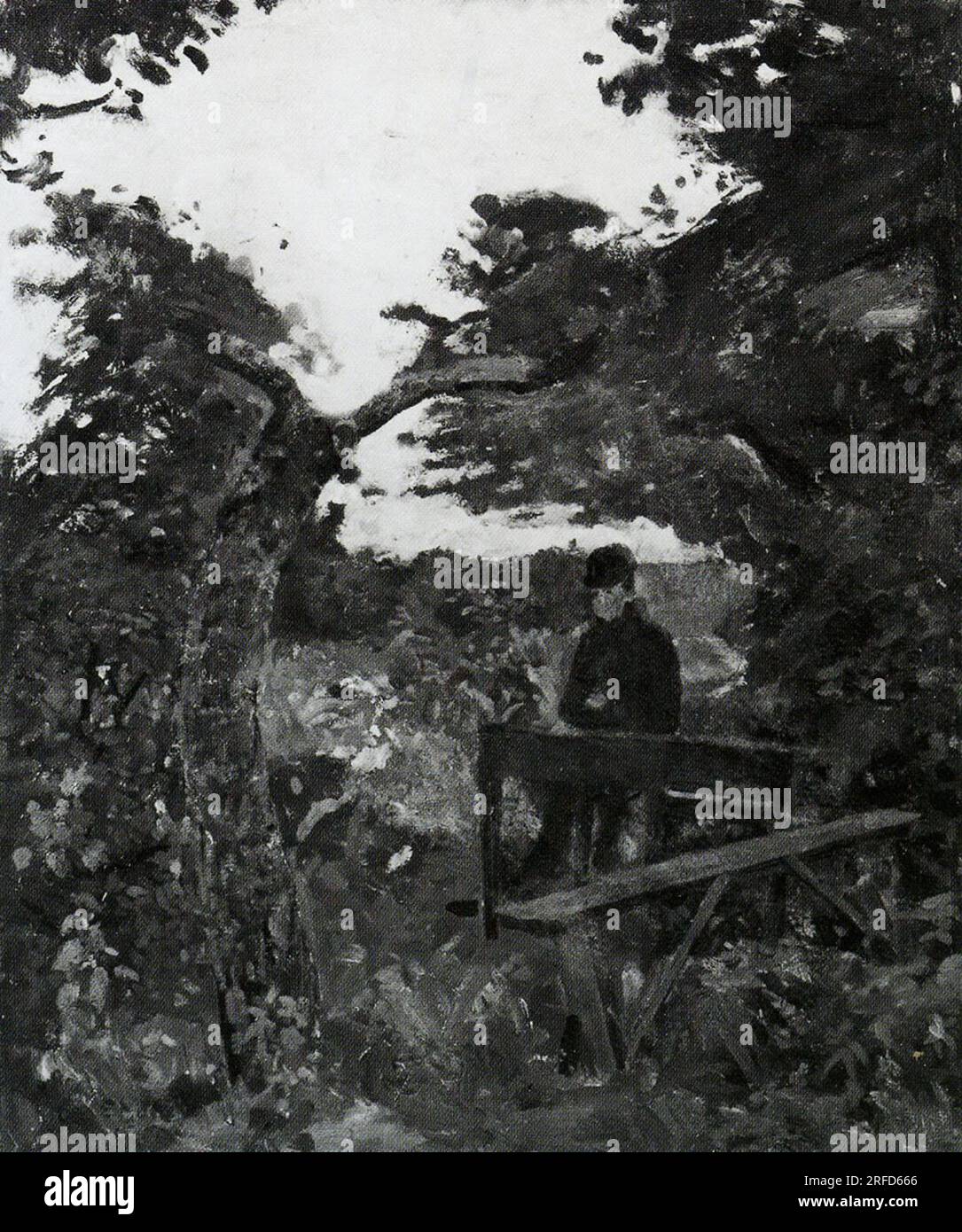 Edvard munch garden hi-res stock photography and images - Alamy