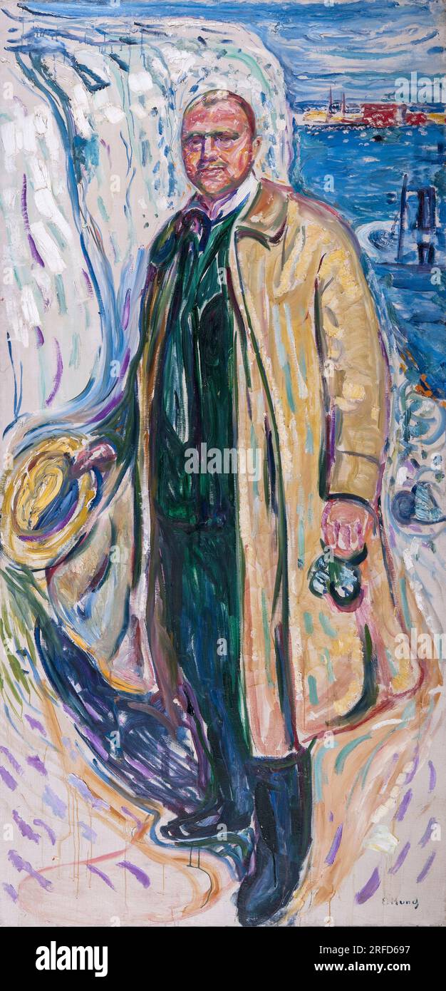 Christian Gierløff 1909 by Edvard Munch Stock Photo - Alamy