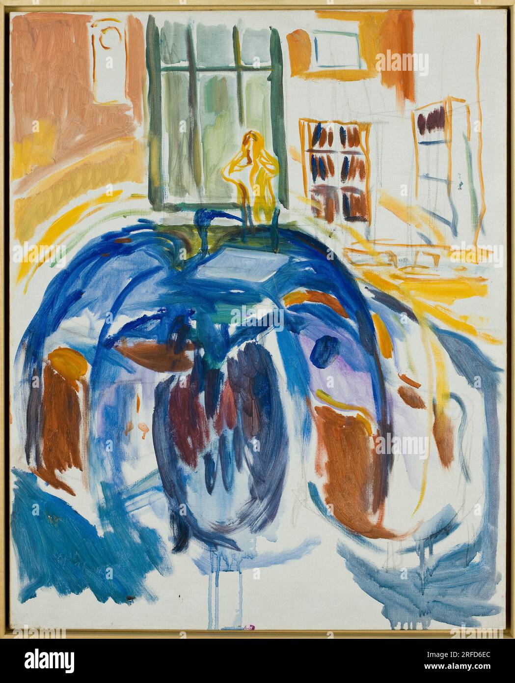 Disturbed Vision 1930 by Edvard Munch Stock Photo - Alamy