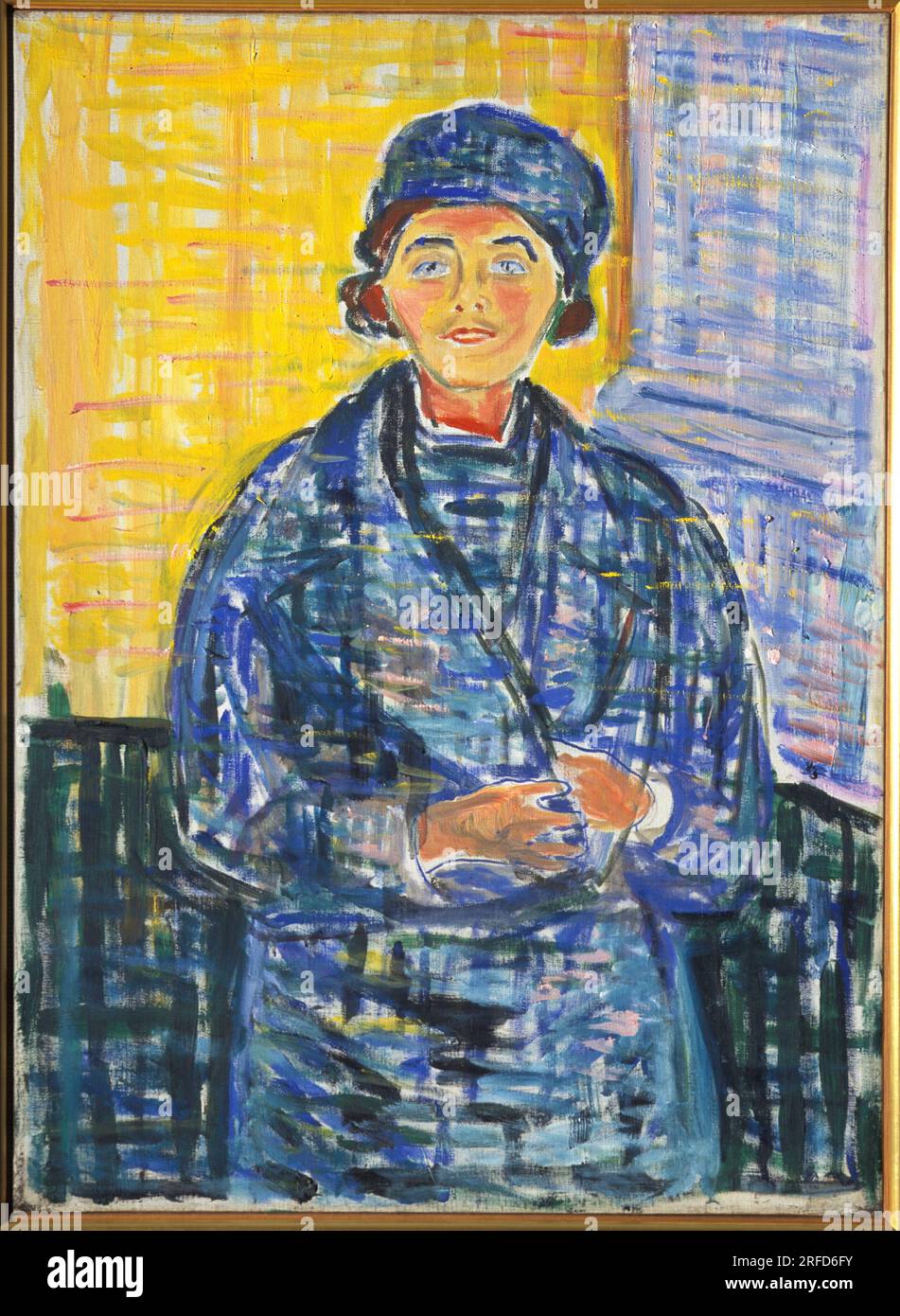 Ebba Ridderstad 1935 by Edvard Munch Stock Photo - Alamy