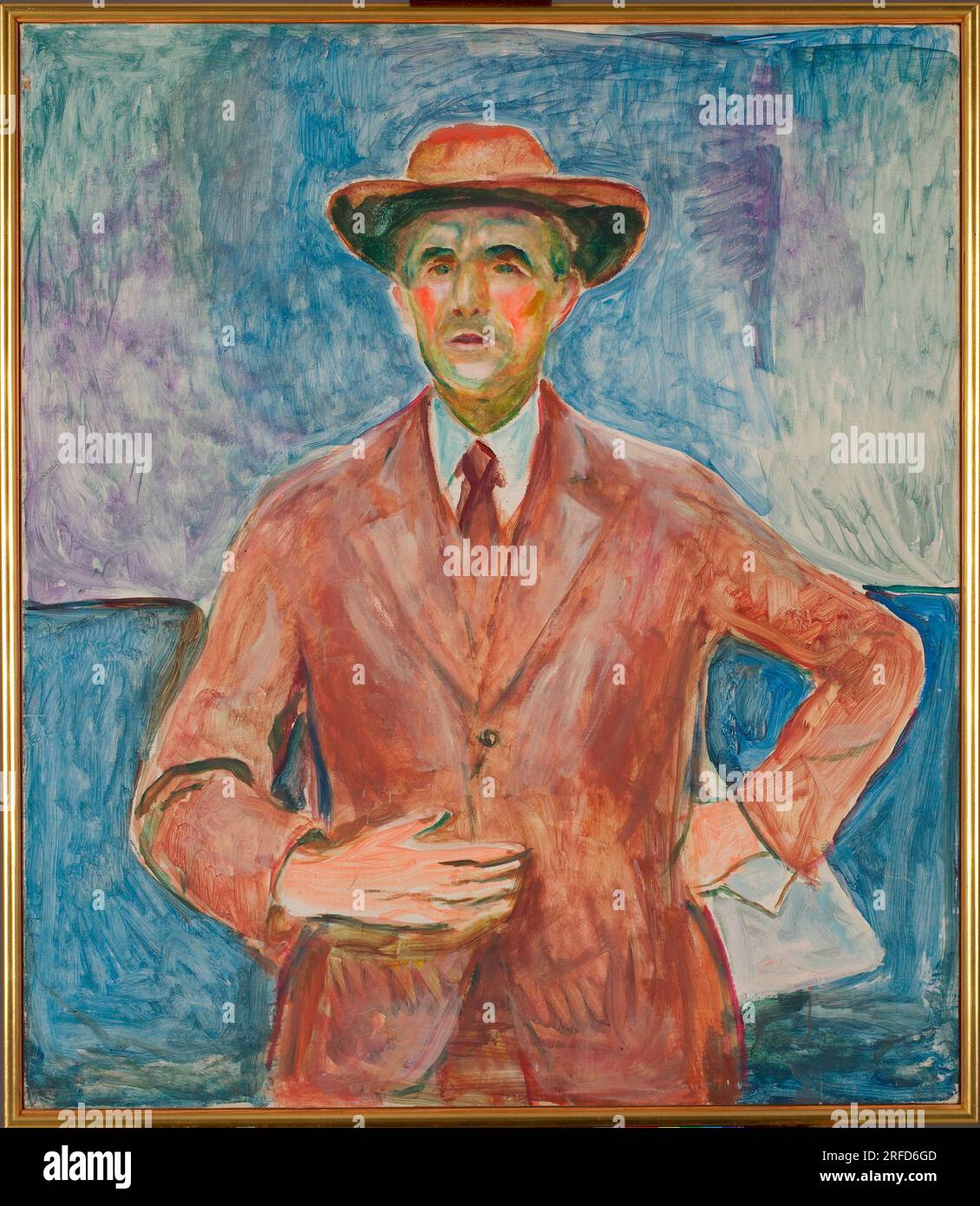 Eberhard Grisebach 1932 by Edvard Munch Stock Photo - Alamy