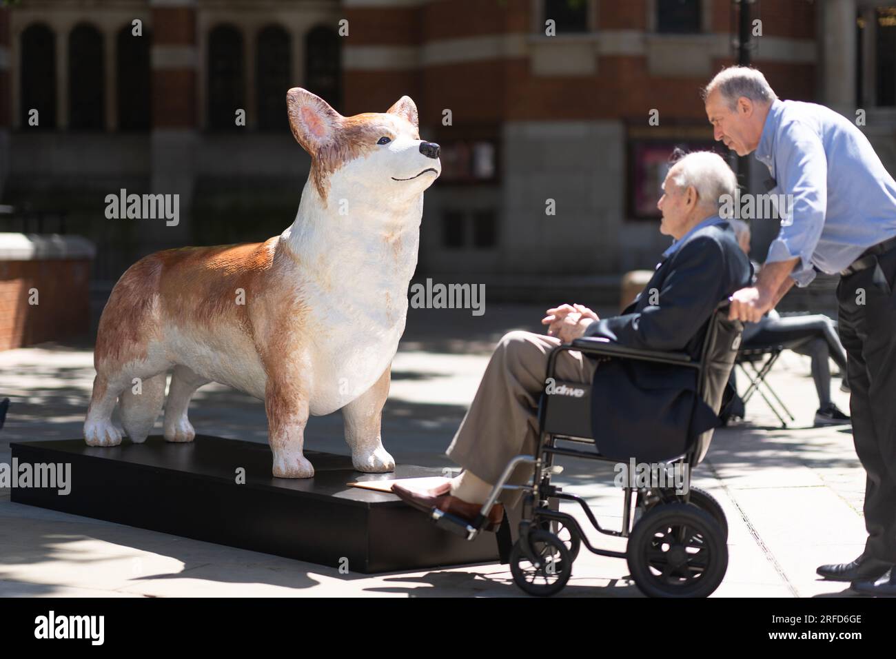 Platinum jubilee corgi trail hi-res stock photography and images - Alamy