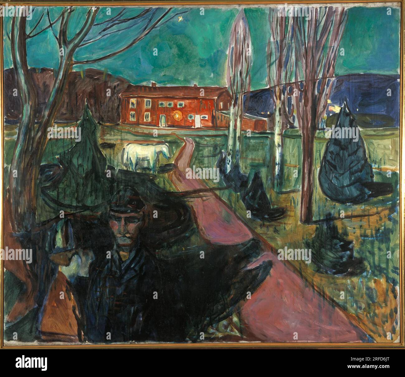 Evening edvard munch hi-res stock photography and images - Alamy
