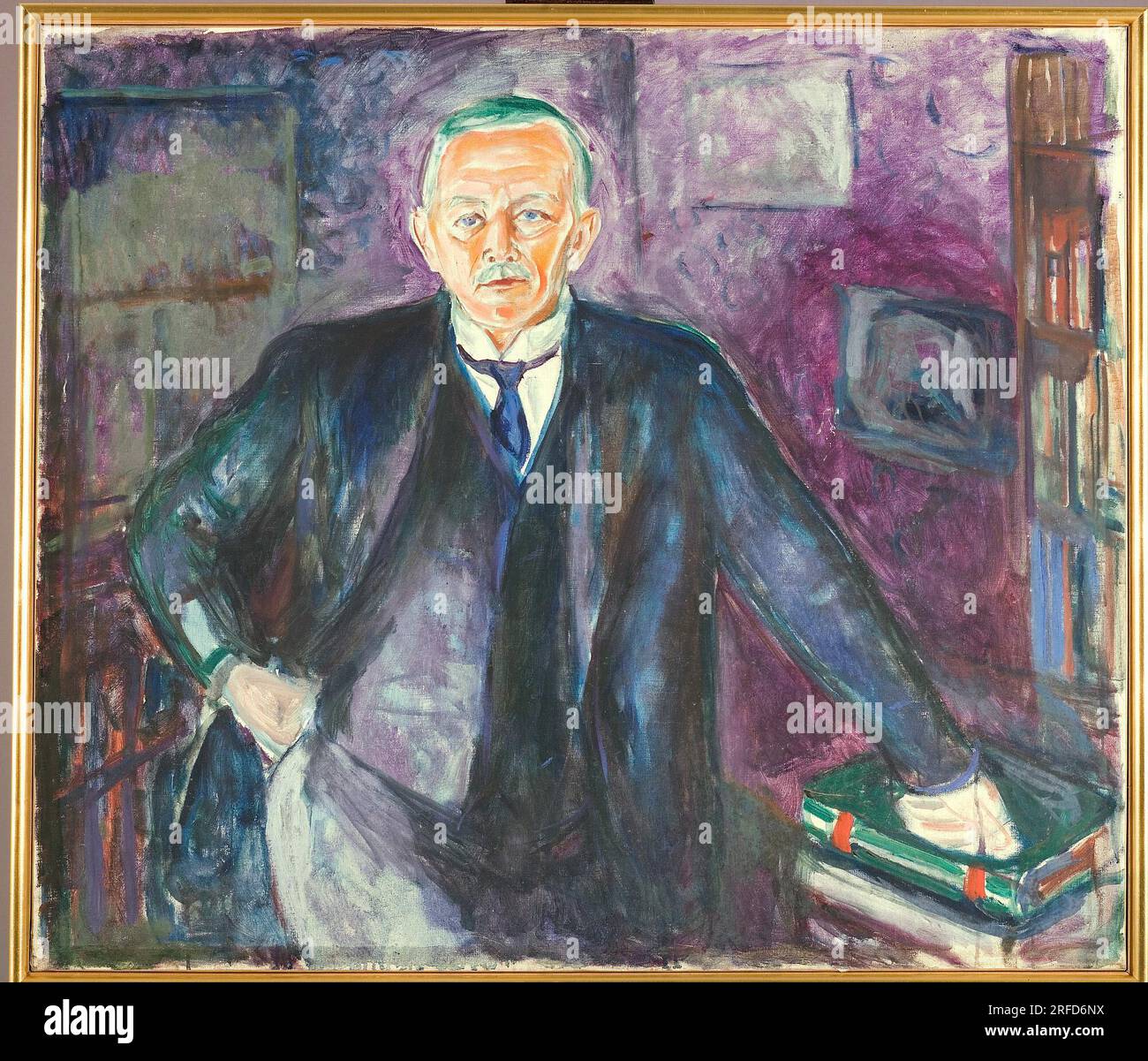 Fredrik Stang 1920s by Edvard Munch Stock Photo - Alamy