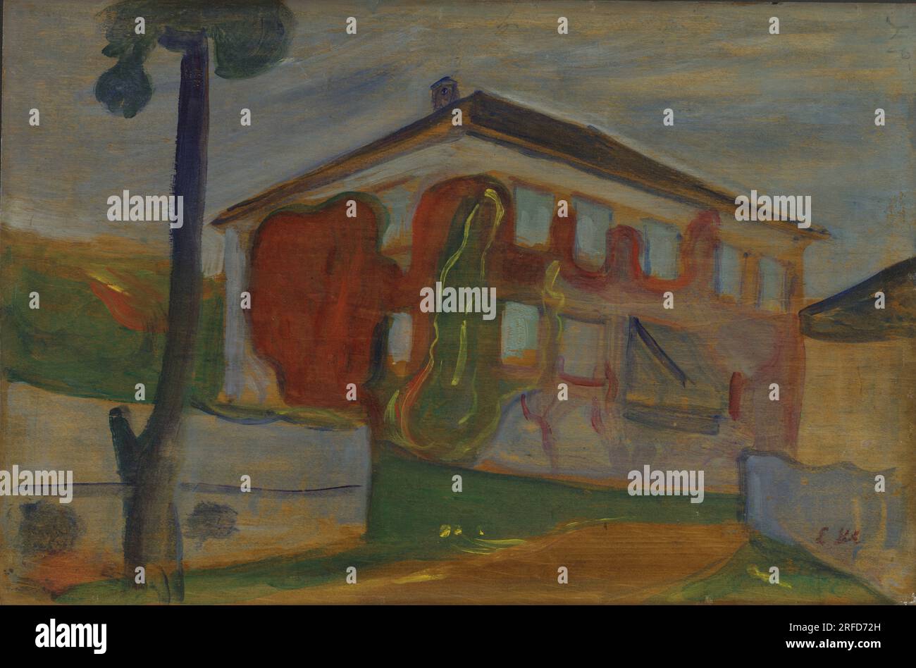 Edvard munch house hi-res stock photography and images - Alamy