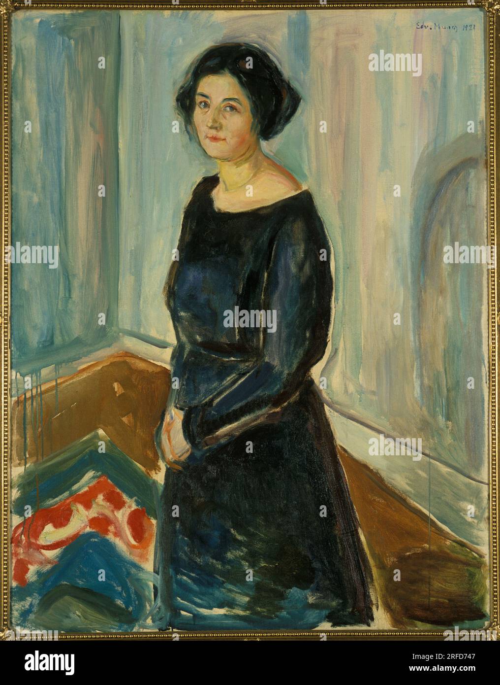 Inger Barth 1921 by Edvard Munch Stock Photo - Alamy