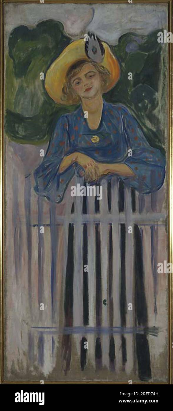 Ingse Vibe 1903 by Edvard Munch Stock Photo - Alamy