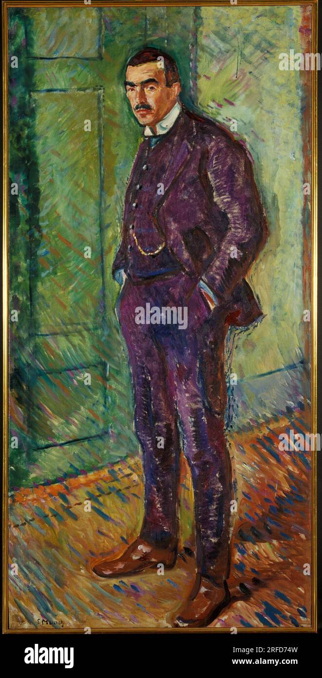 Jappe Nilssen 1909 by Edvard Munch Stock Photo - Alamy