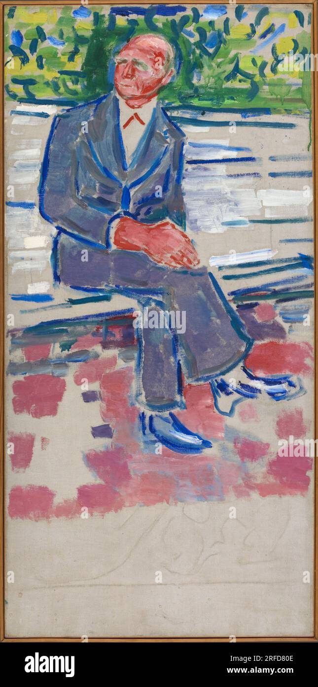 Rolf Hansen 1943 by Edvard Munch Stock Photo - Alamy