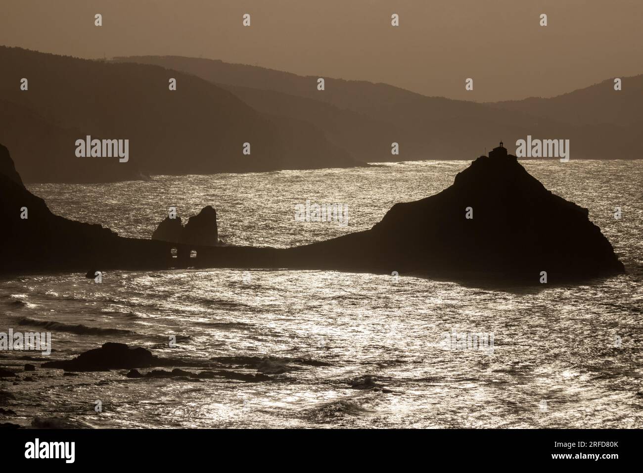 Enchanting Basque Sunset: San Juan de Gaztelugatxe Unveils its Coastal ...